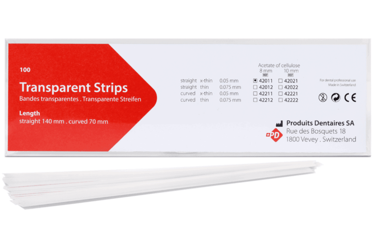 Transparent strips by PD Dental | Dental restoration products